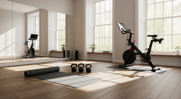 How to Create a Stylish Home Gym with Vinyl Click Gym Flooring
