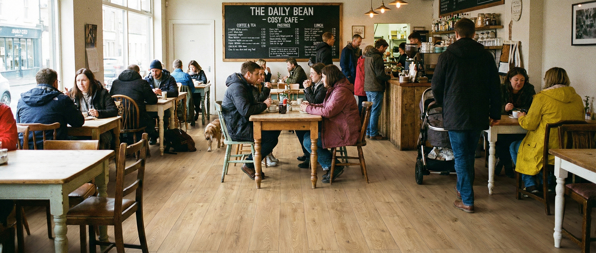 Cafe Flooring | Hygienic SPC Vinyl & Laminate